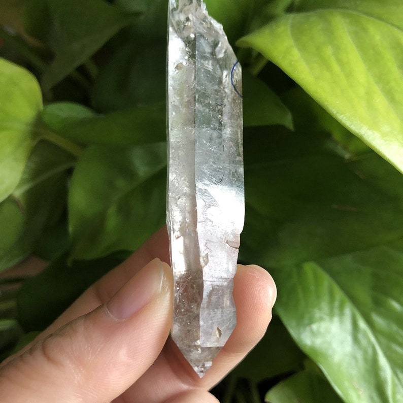 Home Décor Home & Living Natural Moving Water Bubble Quartz Crystal ...