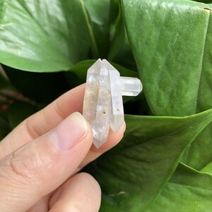 Natural Skeletal Quartz Elestial Quartz Crystal Double Terminated Point ...