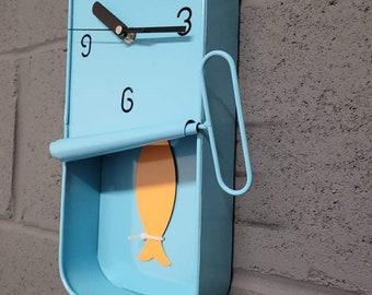 Sardine Can Clock - Etsy