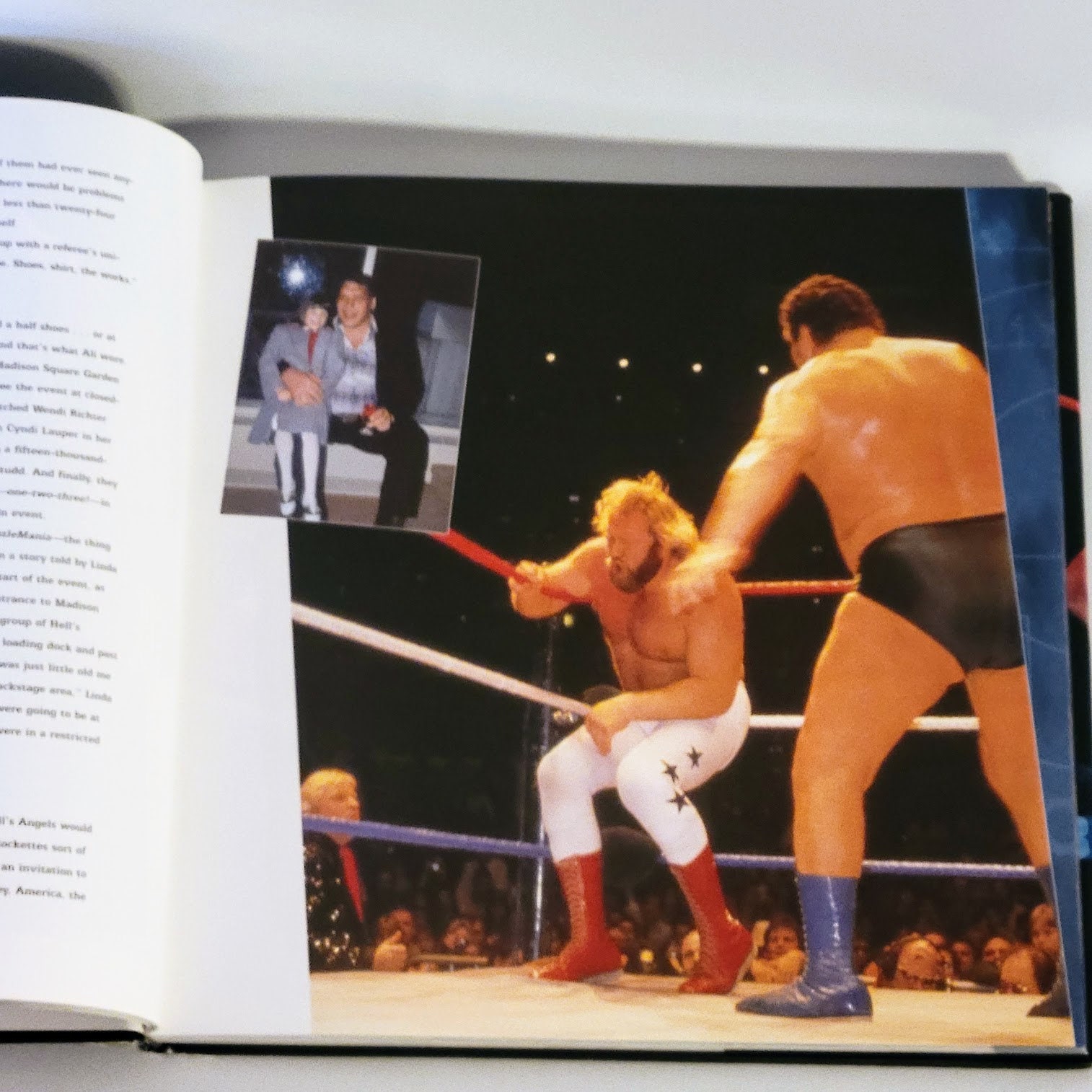 Vtg WWF Wrestle Mania the Official Insiders Story Hardcover Book (2001 ...