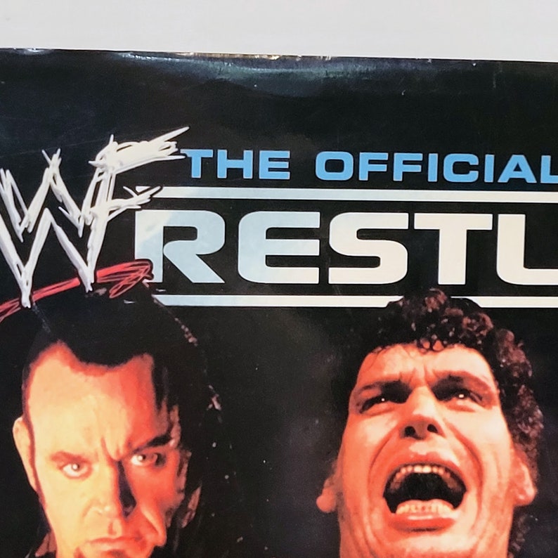 Vtg WWF Wrestle Mania the Official Insiders Story Hardcover Book (2001 ...