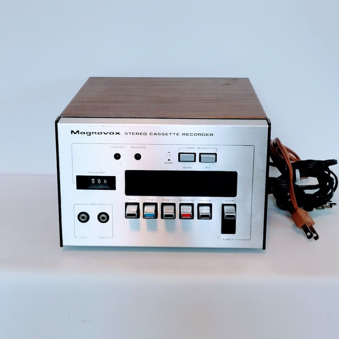 VTG 1976 Magnavox Stereo Cassette Recorder Tape Player. Bias - Etsy
