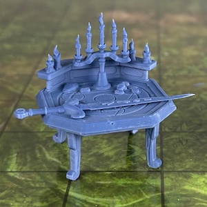 Enchantment Table - Unpainted Miniature - Etsy