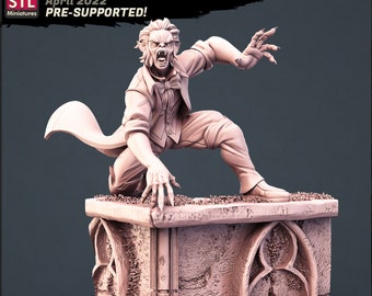 Vampire Fountain Unpainted Miniature | Etsy