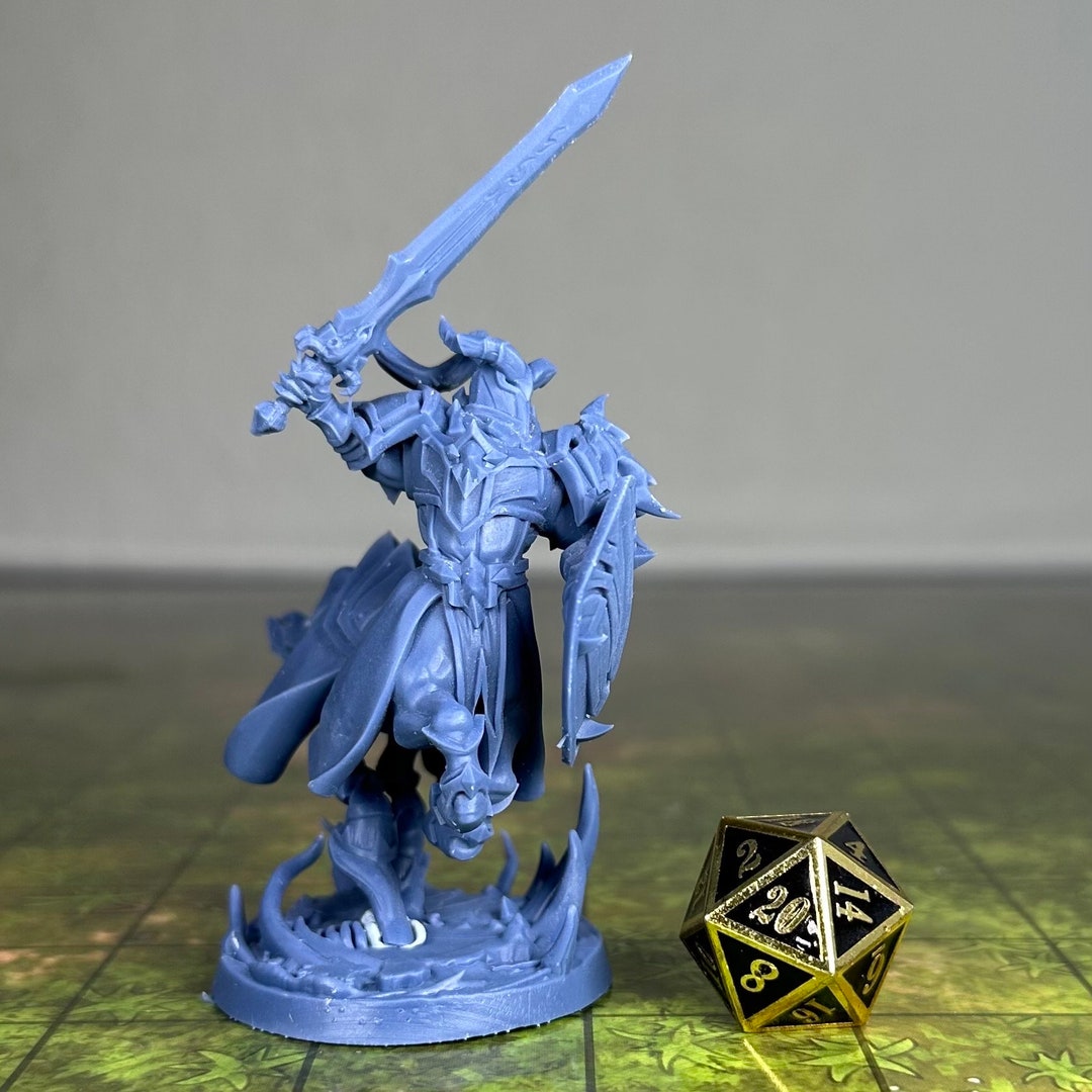 Centaur Knight - 32mm, 35mm Scale - Unpainted Miniature - Etsy
