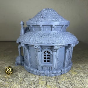 Alchemist Hut - Tabletop Terrain - Unpainted Miniature - Etsy