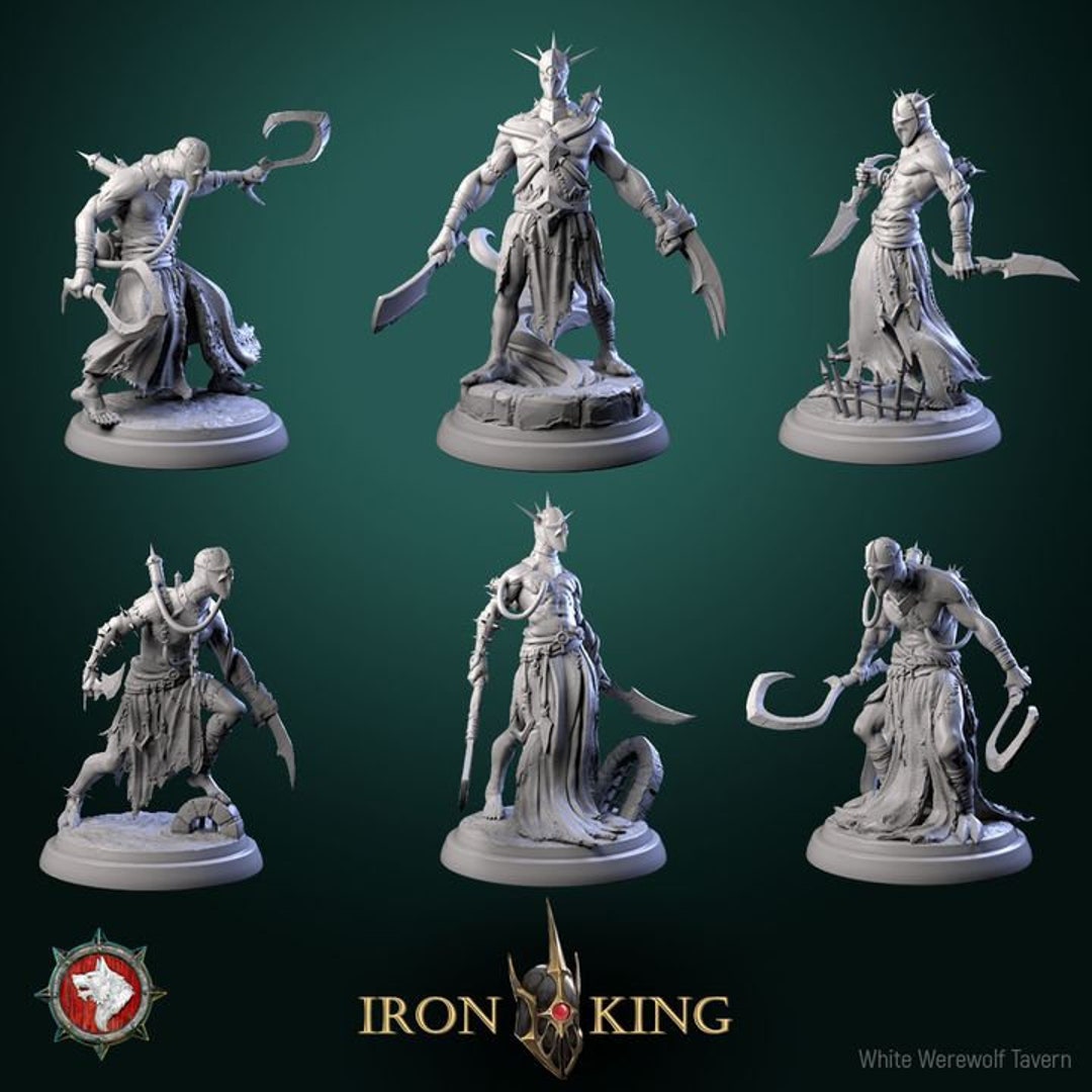 Homunculus Set 32mm Scale Unpainted Miniature for Dnd, Pathfinder ...