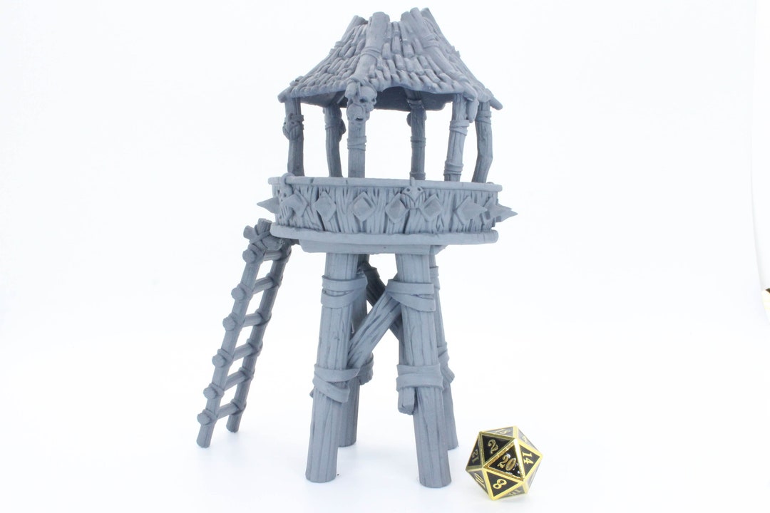 Goblin Watchtower - Unpainted Miniature - Etsy