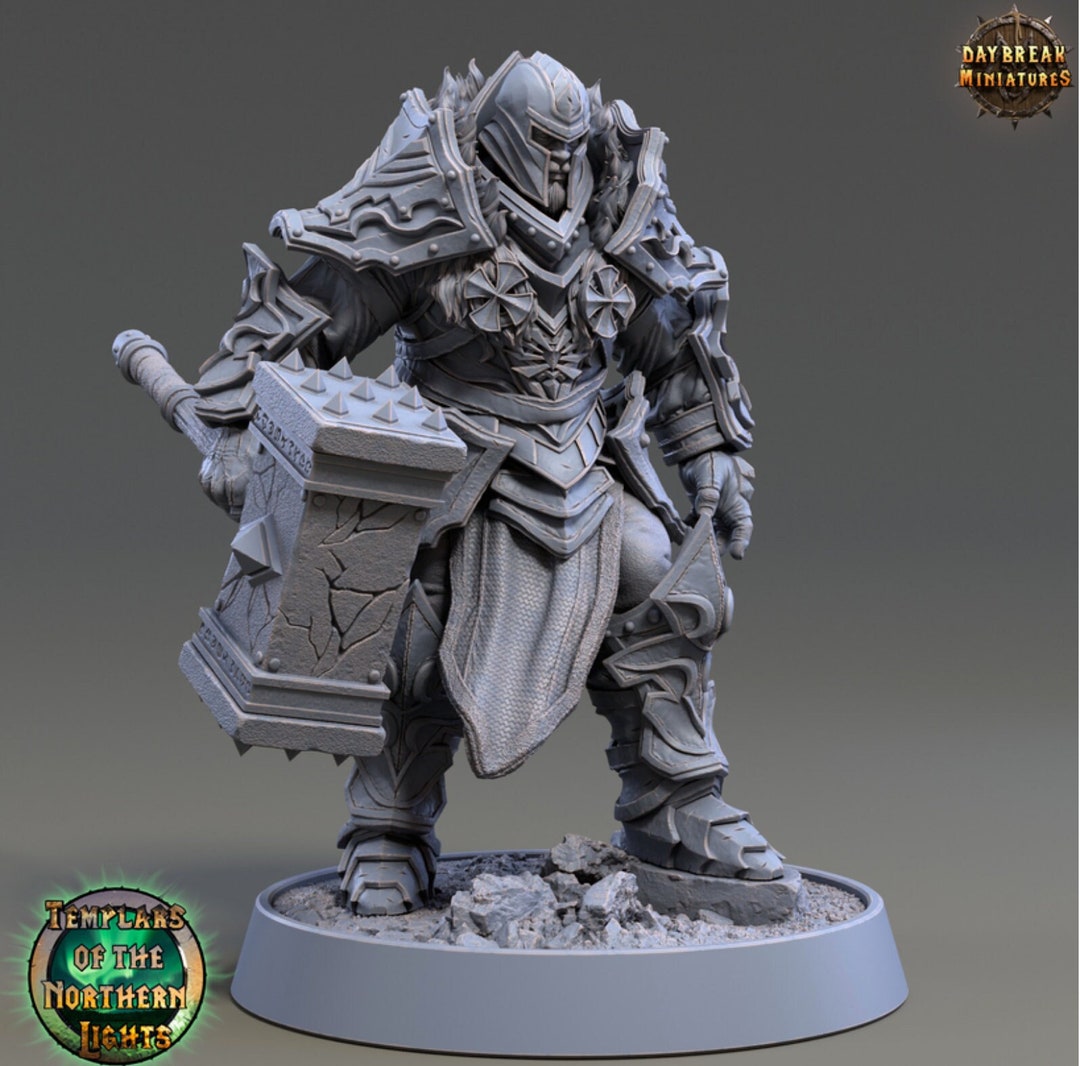 Carl Saturno Hammer of Aídín Human Paladin Templars of the Northern ...