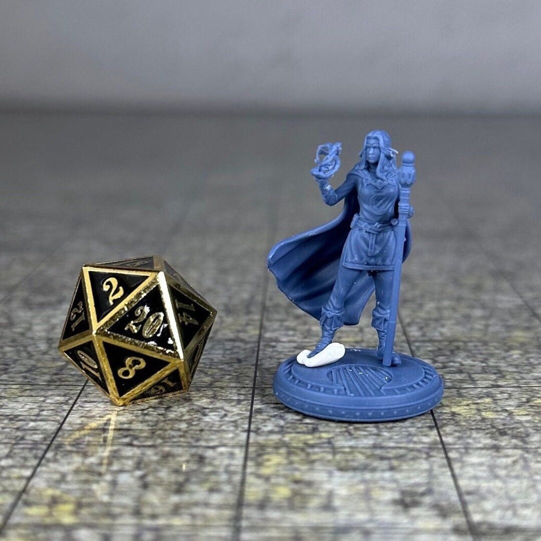 Thorry, Female Wizard - Dragonblade - Unpainted Miniature - Etsy