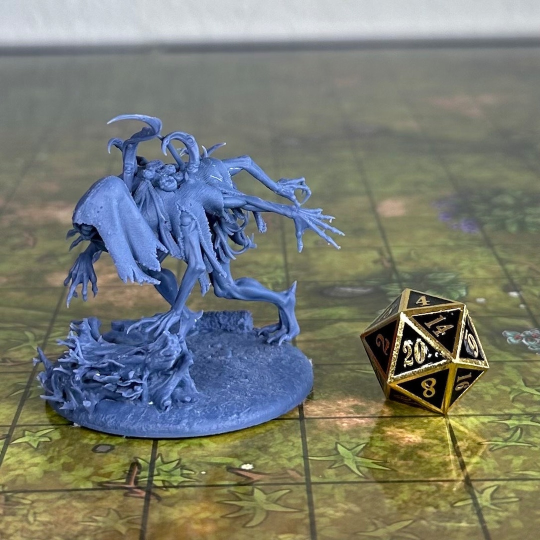 Shadow Monster, Undead Monster - 28mm, 32mm Scale - Unpainted Miniature ...