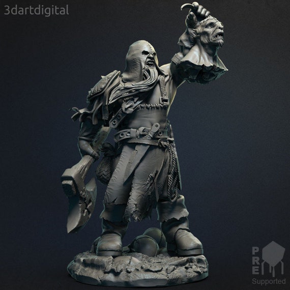 Executioner Unpainted Miniature - Etsy