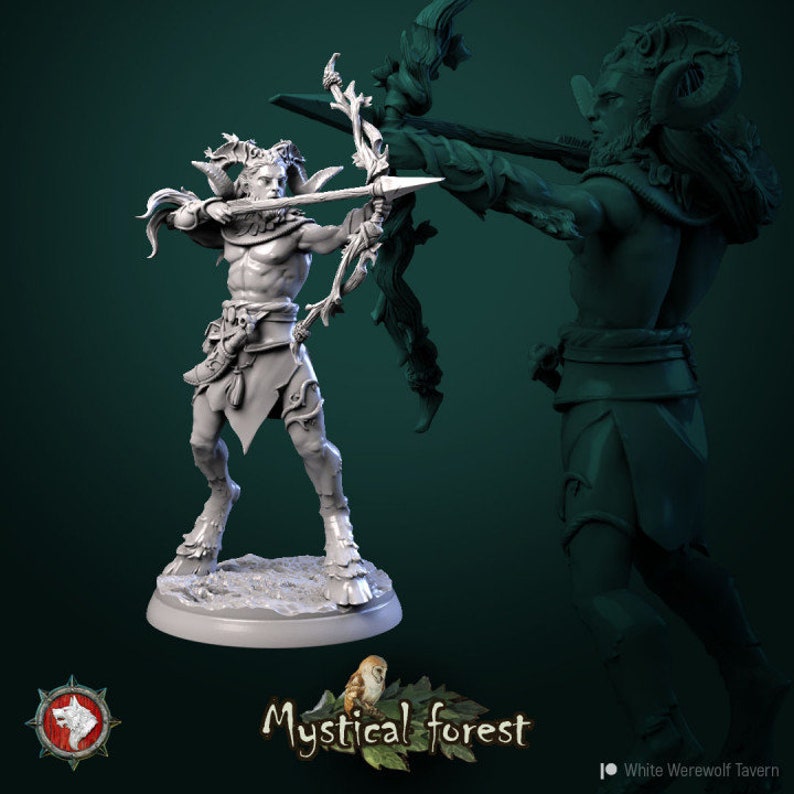 Satyrs - 6 Poses - Unpainted Miniature - Etsy