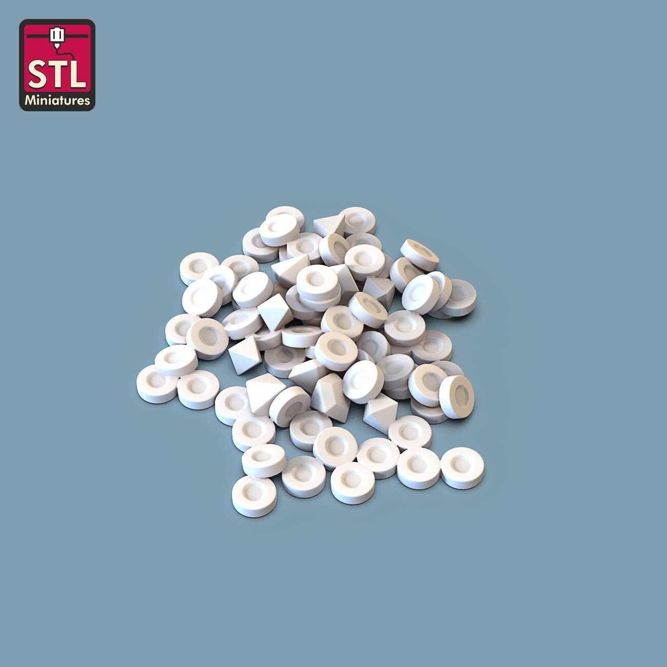 Treasure Pile Set Unpainted Miniature - Etsy