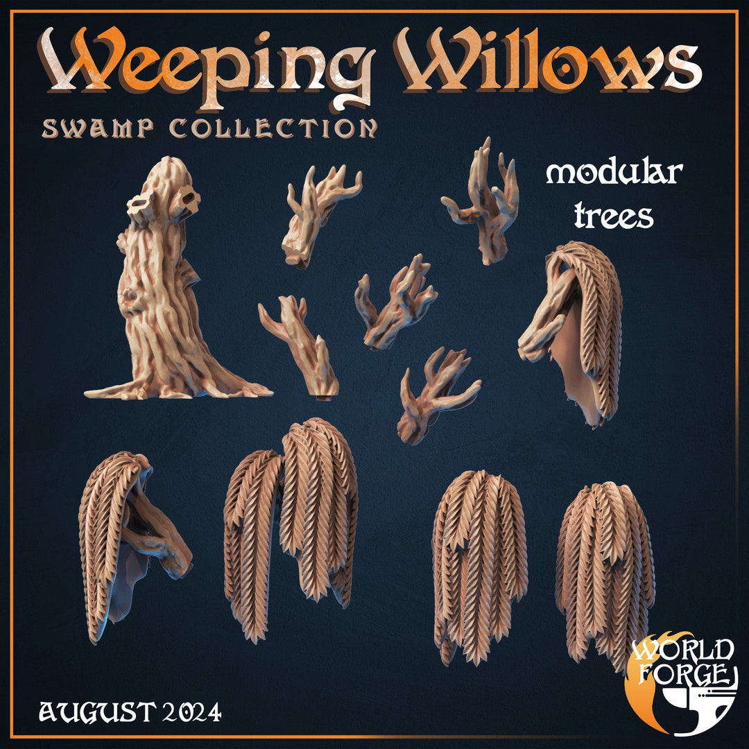 Willow Tree - Modular - Swamp Collection - 32mm Scale - Unpainted ...