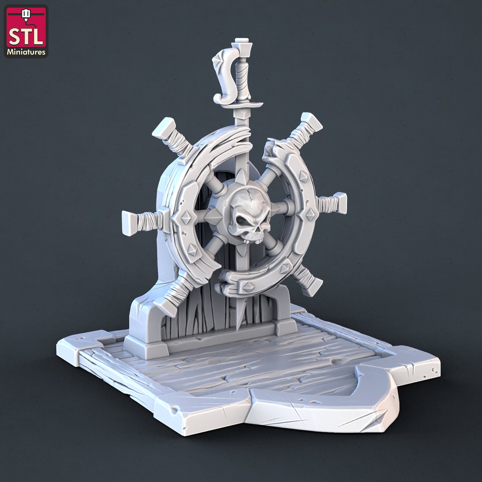 Ship Wheel - Pirate Set - Etsy