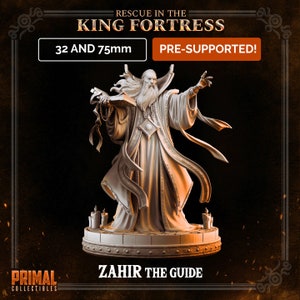 Zahir, the Guide - Rescue in the King Fortress - Unpainted Miniature - Etsy