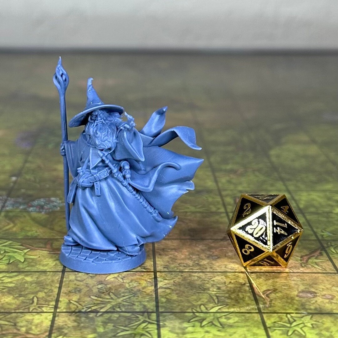 Wizard Explorer - Unpainted Miniature - Etsy