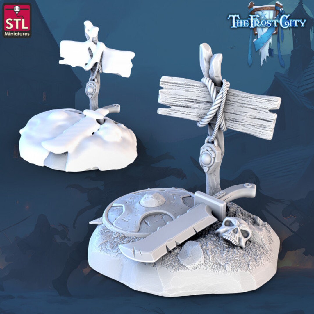 Weapon Pile 3 Treasure Token Unpainted Miniature - Etsy
