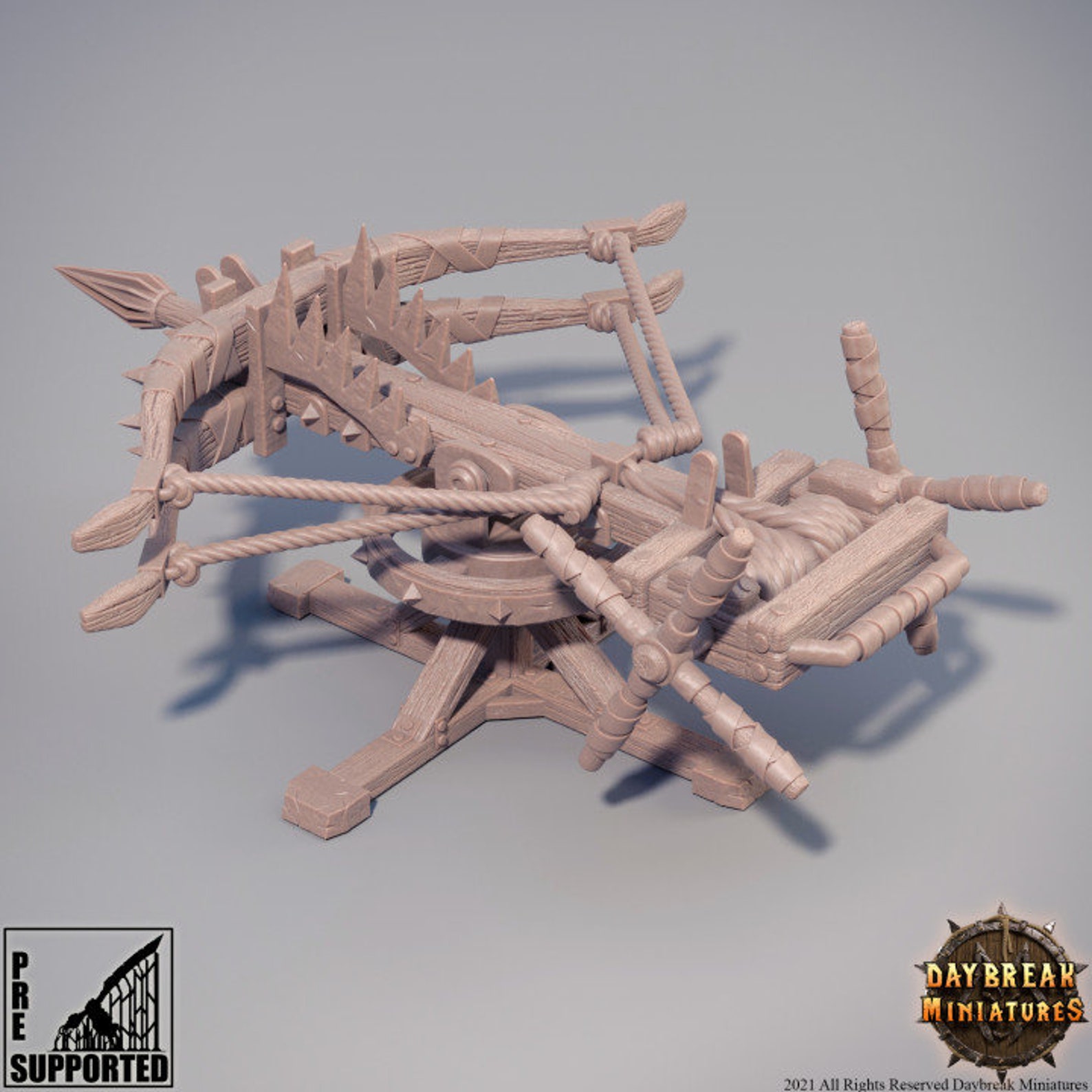 Ballista Siege Weapon Unpainted Miniature - Etsy