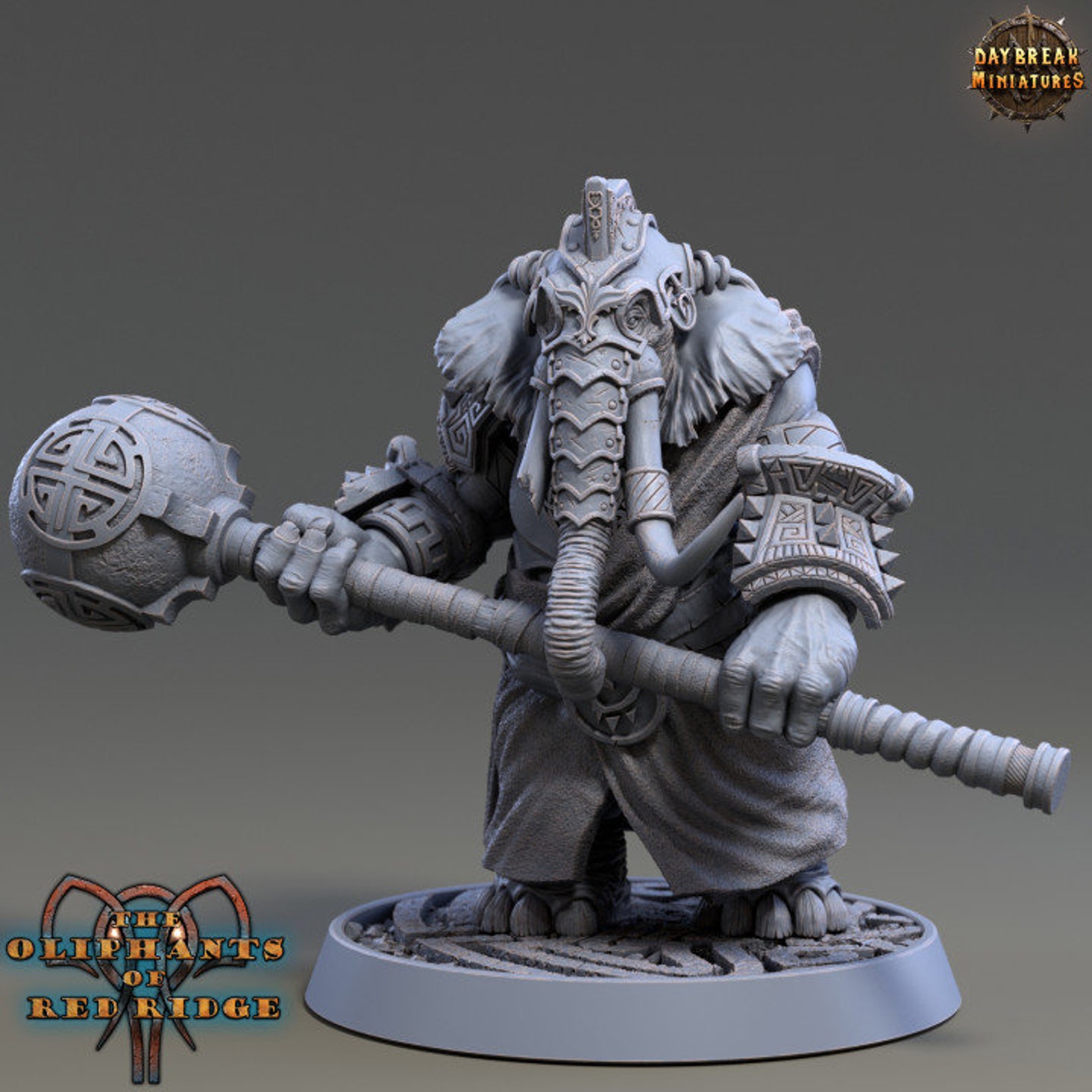 Shurbe Spherius Oliphant Unpainted Miniature - Etsy