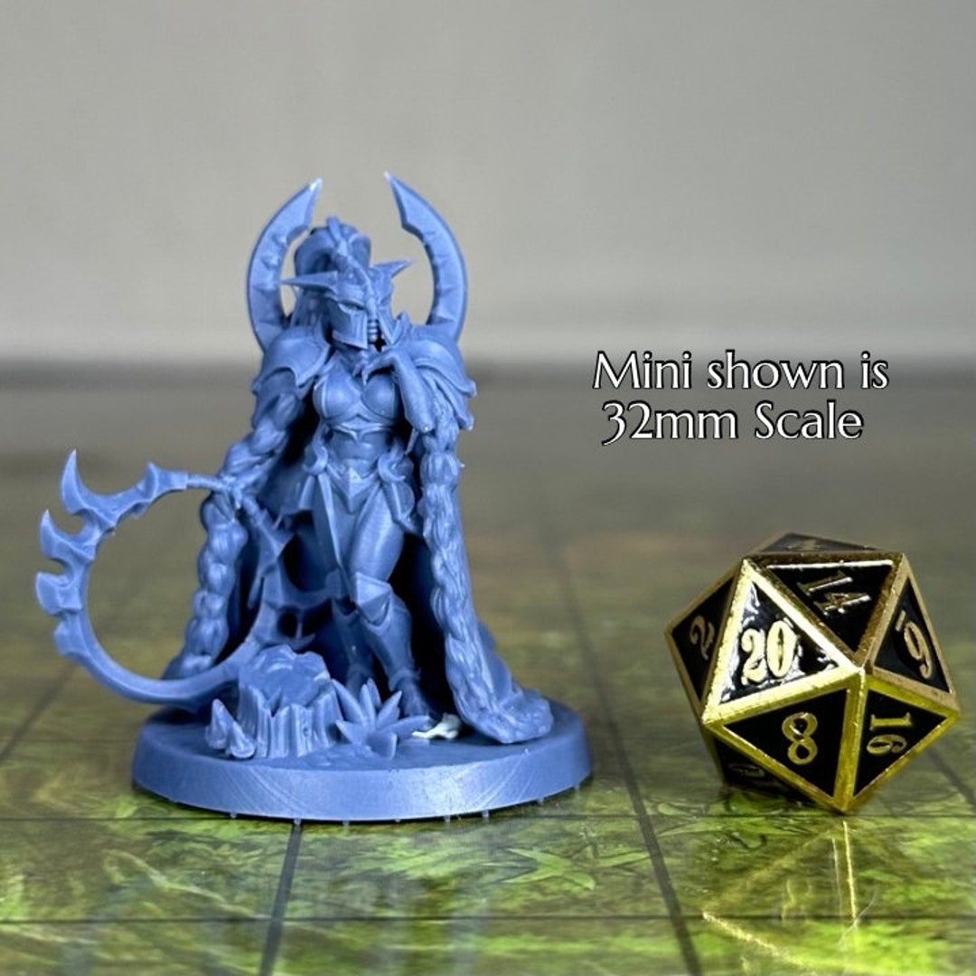 Moira, the Sentinel 32mm, 35mm Scale Unpainted Miniature for Dnd ...
