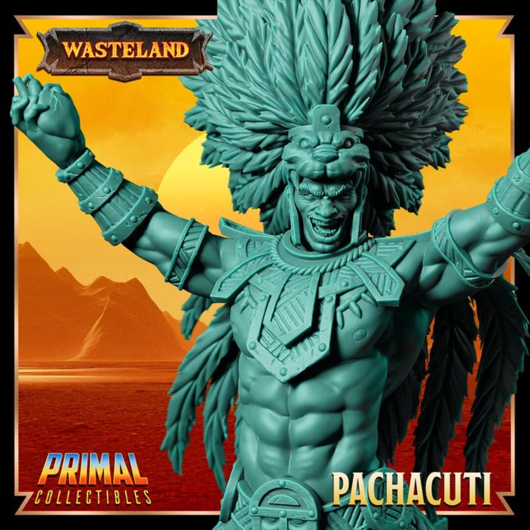 Pachacuti, Wasteland Set - Unpainted Miniature - Etsy