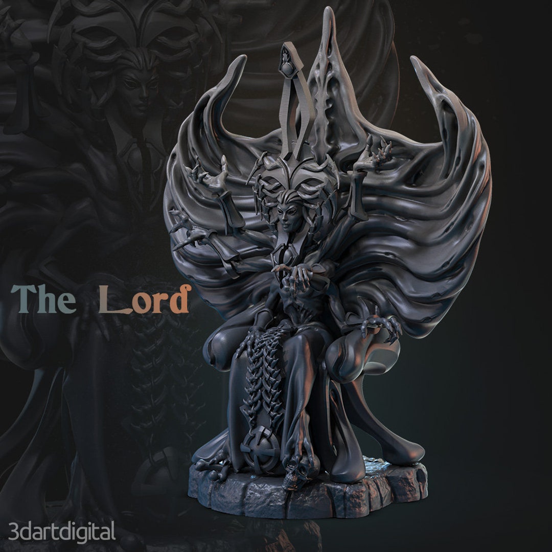 Lord Naicud Drow Leader the Spiders' Den Set - Etsy