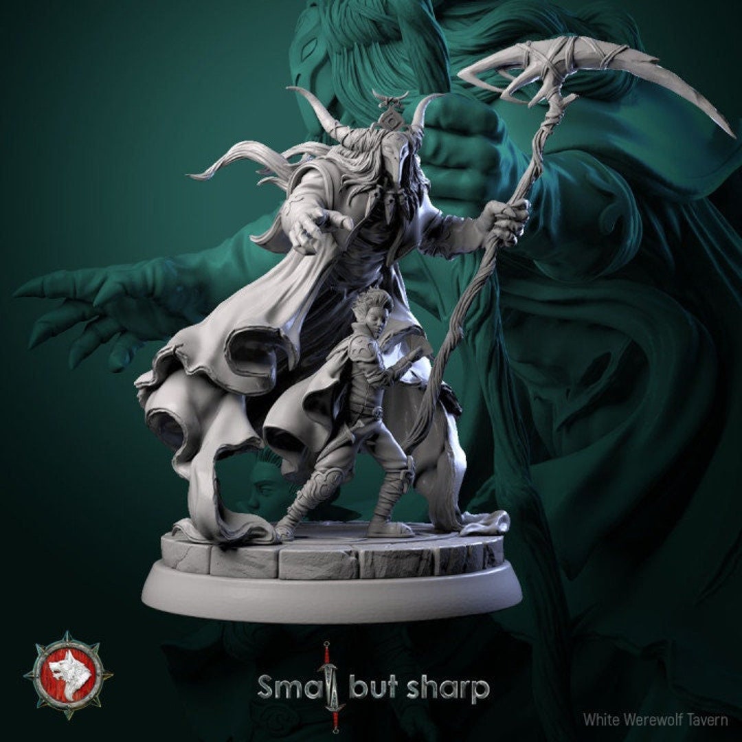 The Gambler - Halfling Warlock - Unpainted Miniature - Etsy