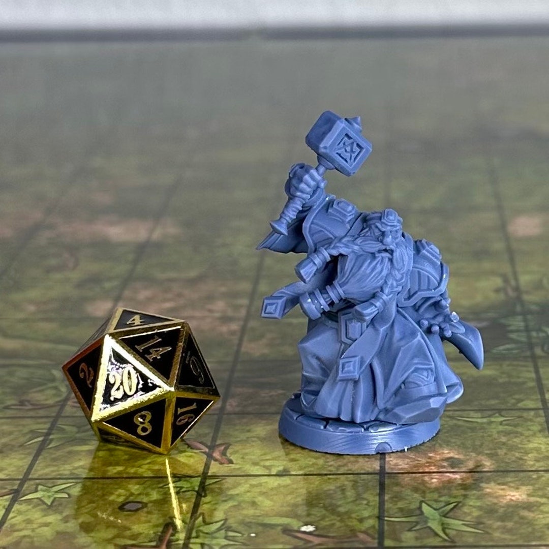 Dwarf Emperor Unpainted Miniature - Etsy