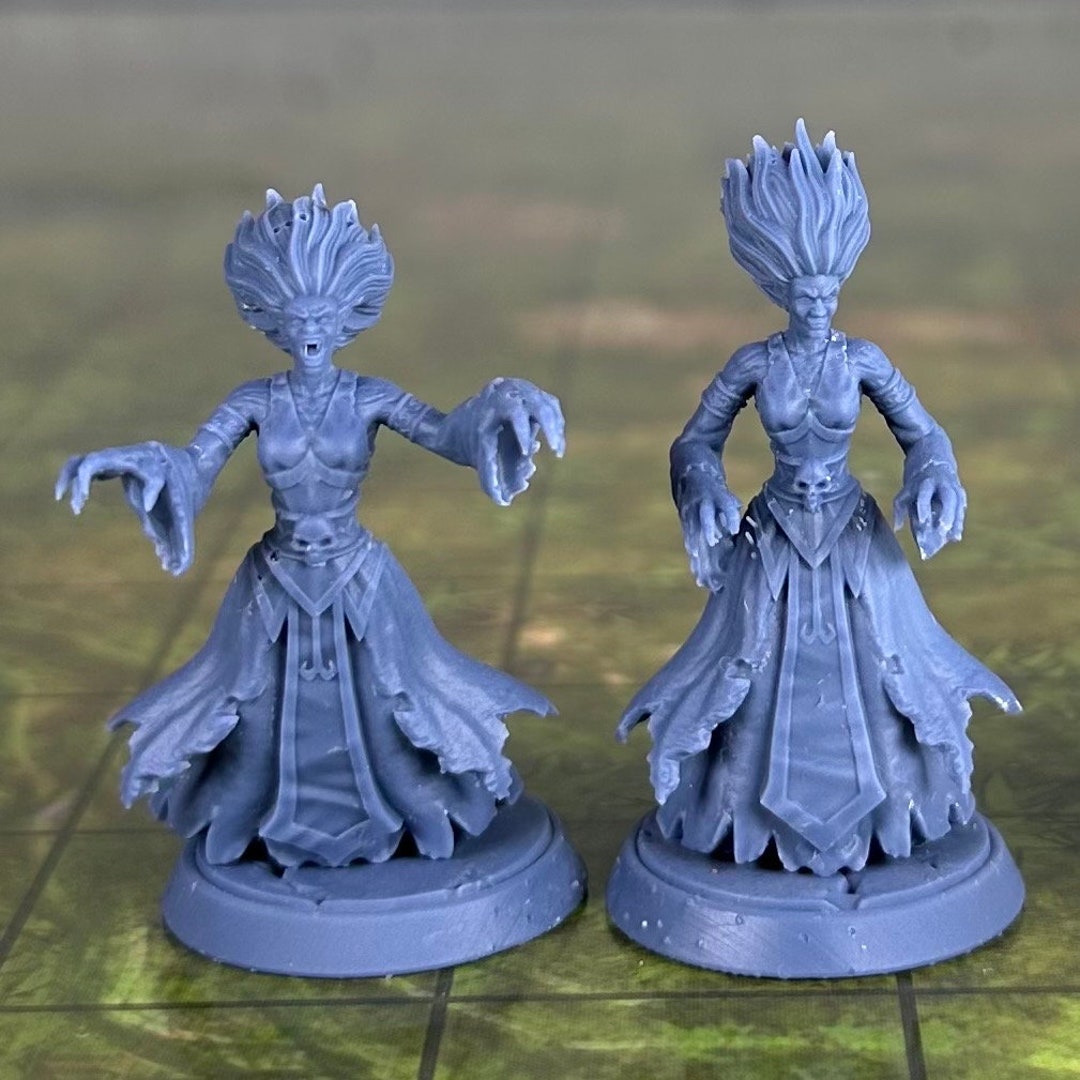 Banshee - 2 Poses - Unpainted Miniature - Etsy
