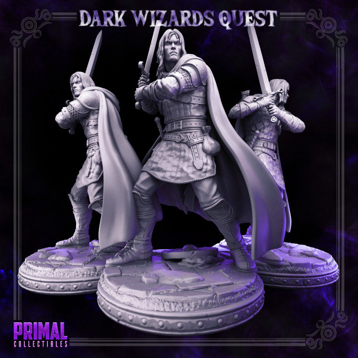 Ducard - Dark Wizards Set - Masters of Dungeons Quest - Unpainted ...