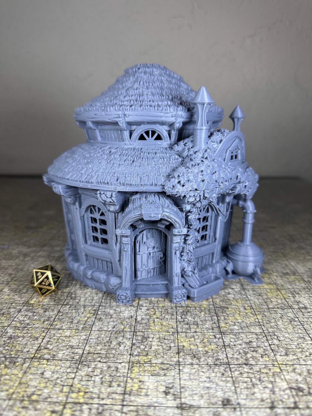 Alchemist Hut Tabletop Terrain Unpainted Miniature - Etsy