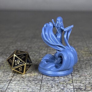 Selena Shadowscale Mermaid Unpainted Miniature - Etsy