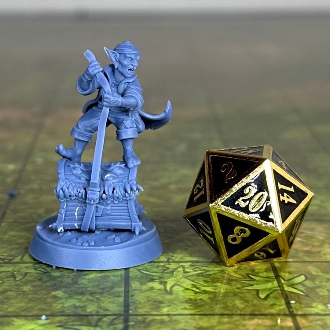Goblin Treasure Hunter - Unpainted Miniature - Etsy