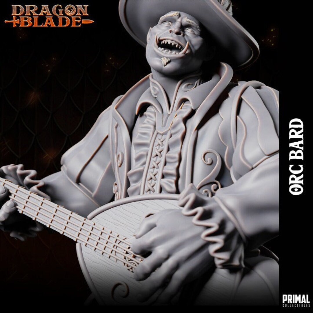 Orc Bard Dragonblade Masters of Dungeons Quest - Etsy
