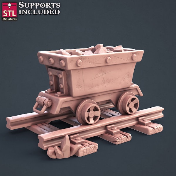 Ho Scale Mining Cart - Etsy UK