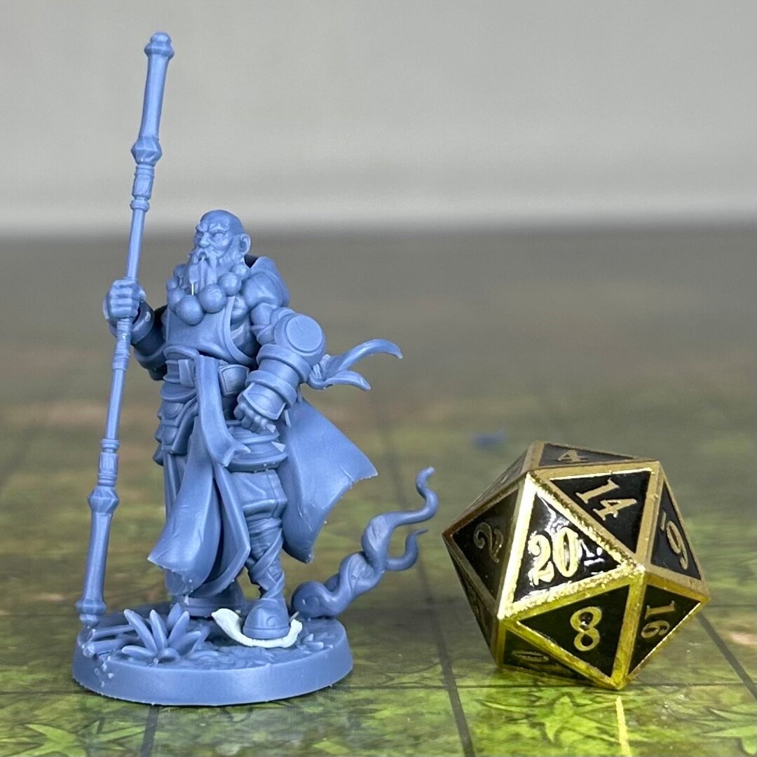 Hero Monk Male Monk Unpainted Miniature - Etsy
