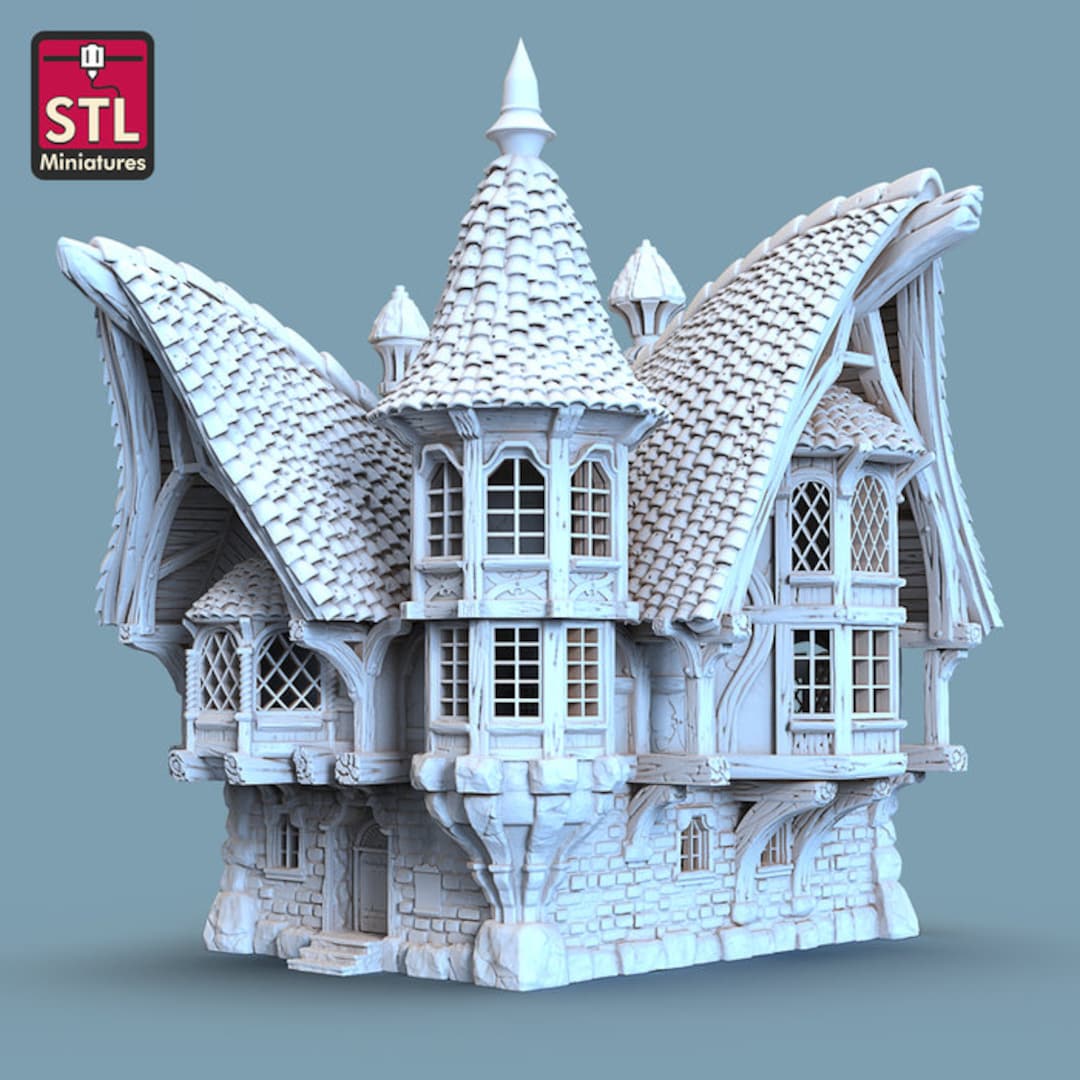 Mansion - Tabletop Terrain - Etsy