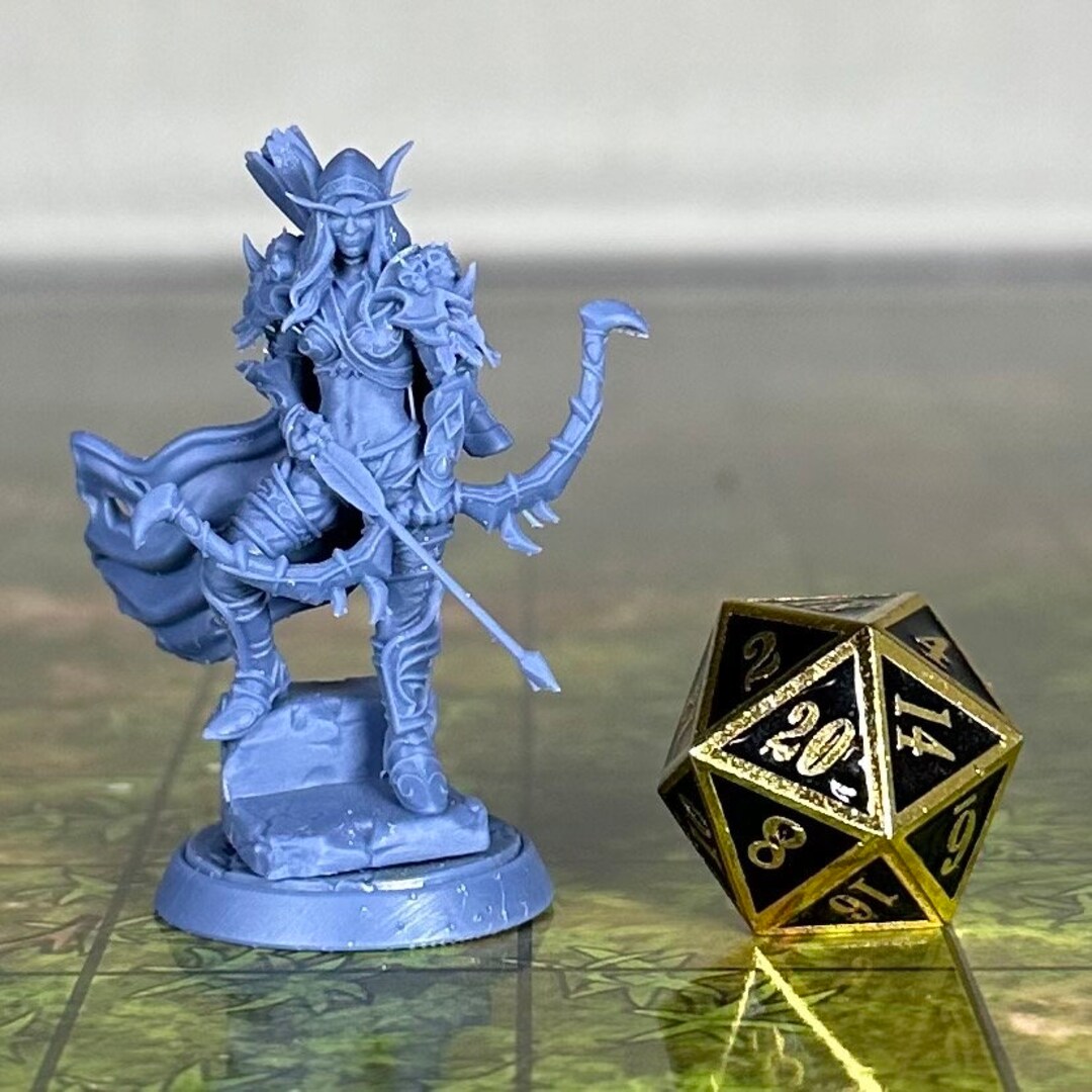 Undead Ranger - Standing - Unpainted Miniature - Etsy