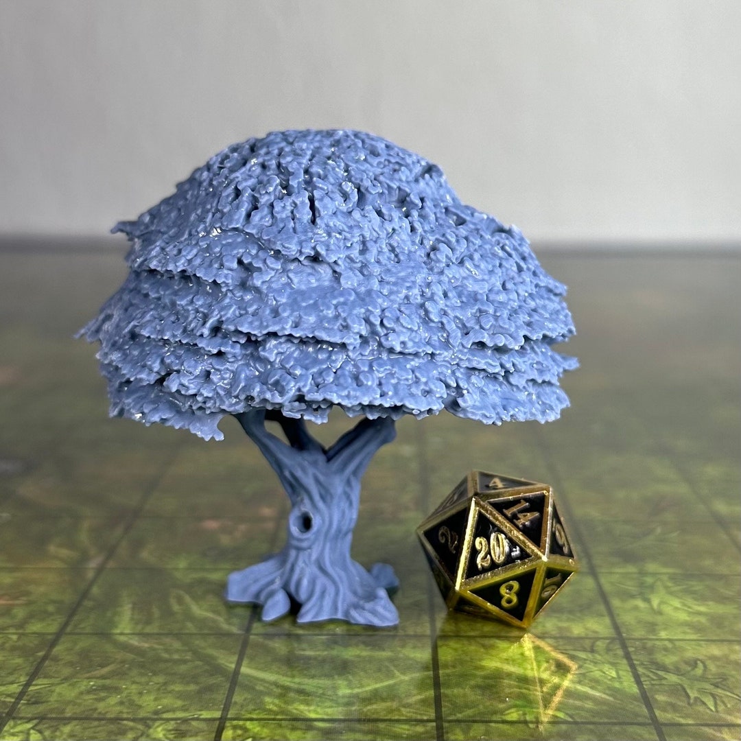 Tree - 32mm Scale - Unpainted Miniature for Dnd, Pathfinder, Tabletop ...
