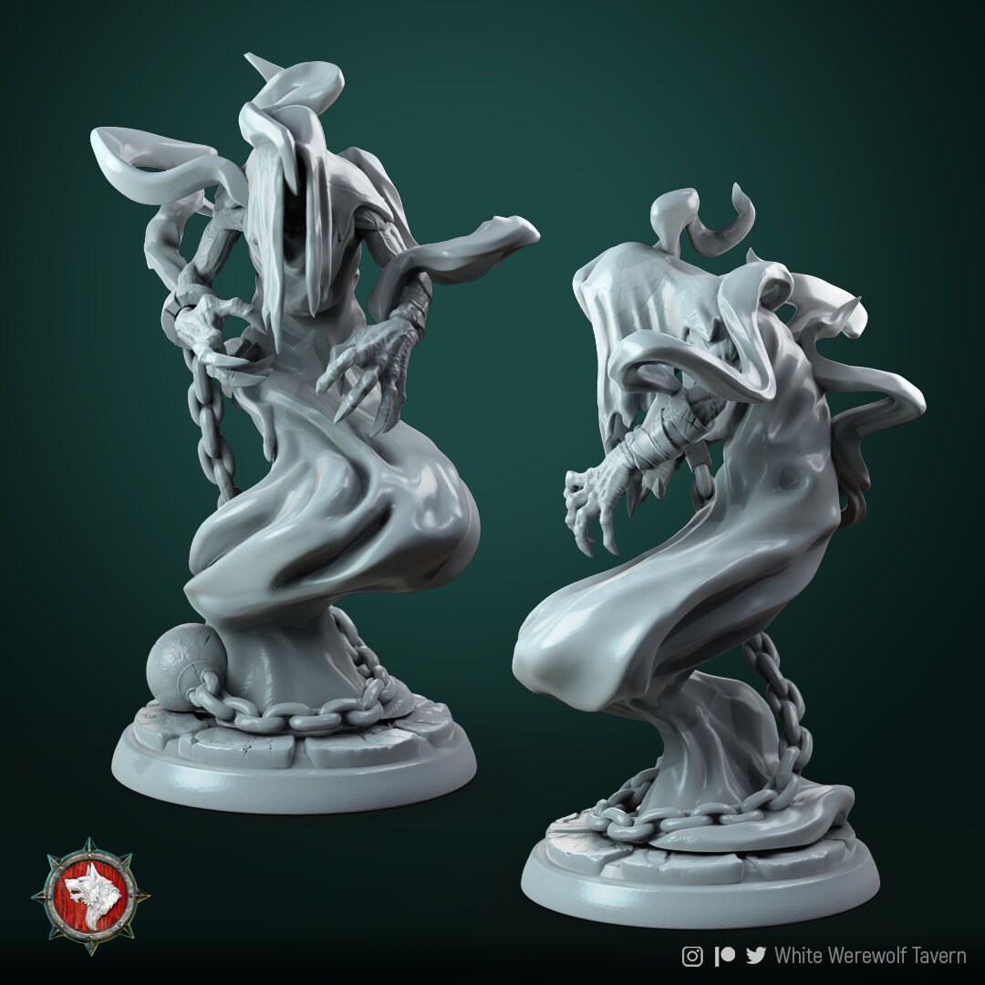 Specters - Unpainted Miniature - Etsy