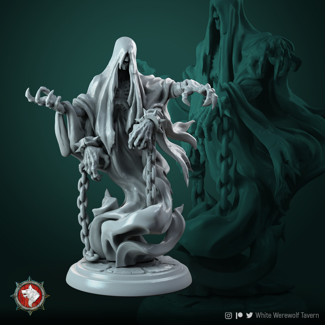 Specters - Unpainted Miniature - Etsy