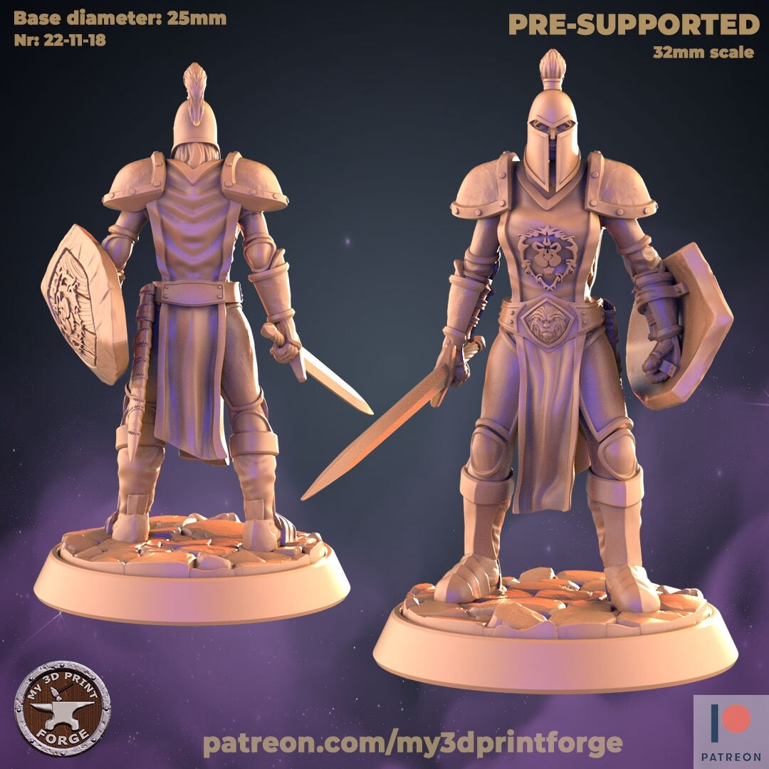 Female Guard - Standing - Unpainted Miniature - Etsy