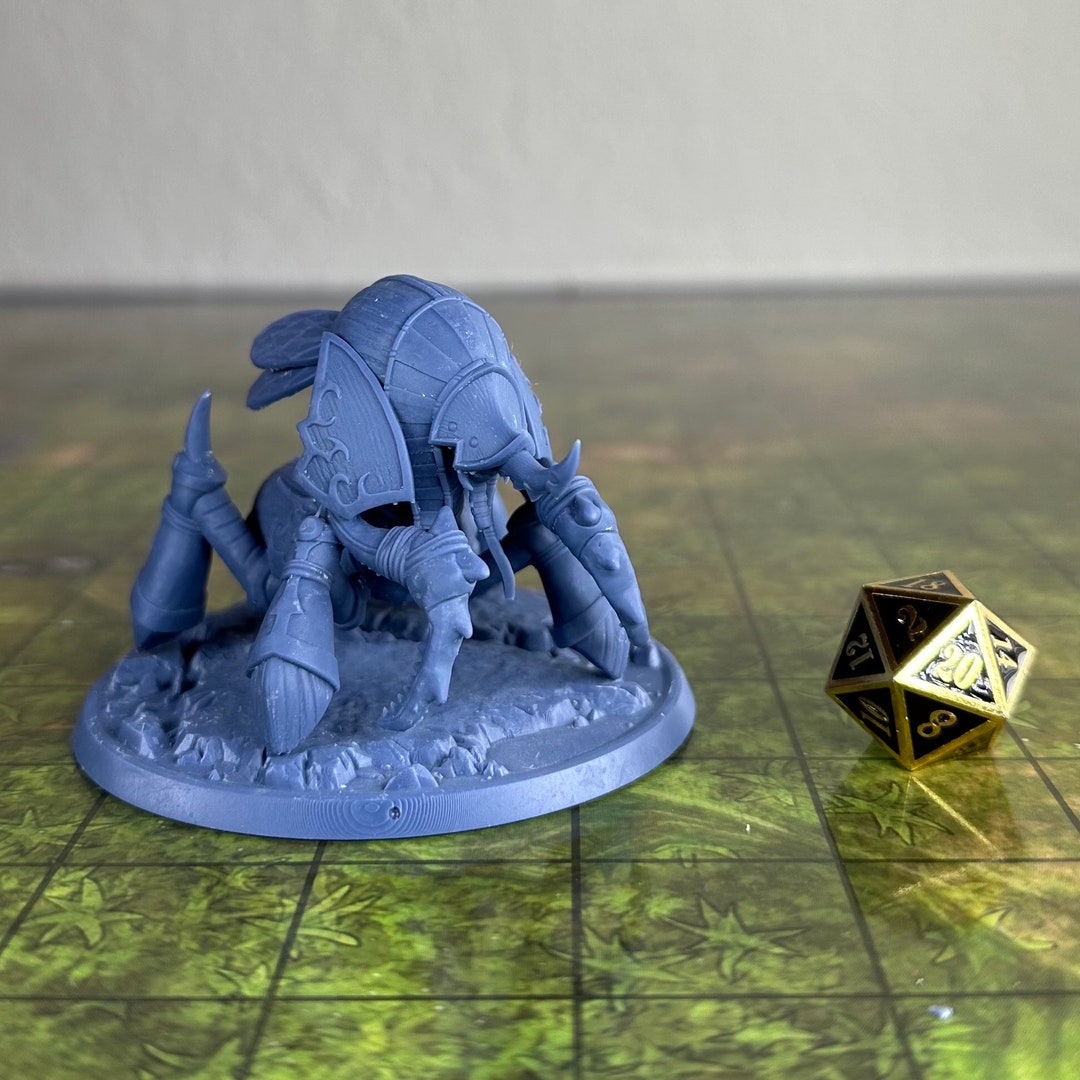 Scarab Monster - 2 Poses - Unpainted Miniature - Etsy