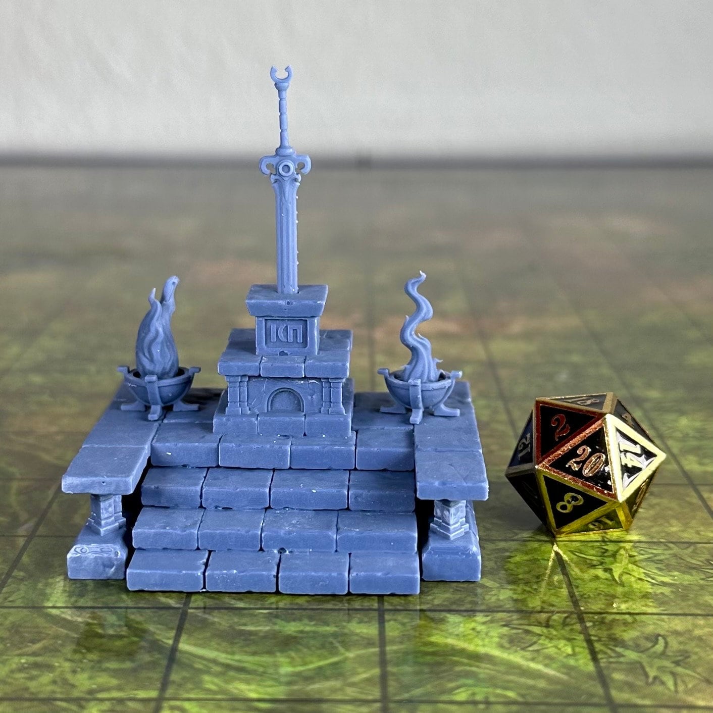 Sword Altar - Dungeon Set - 32mm Scale - Unpainted Miniature - Etsy