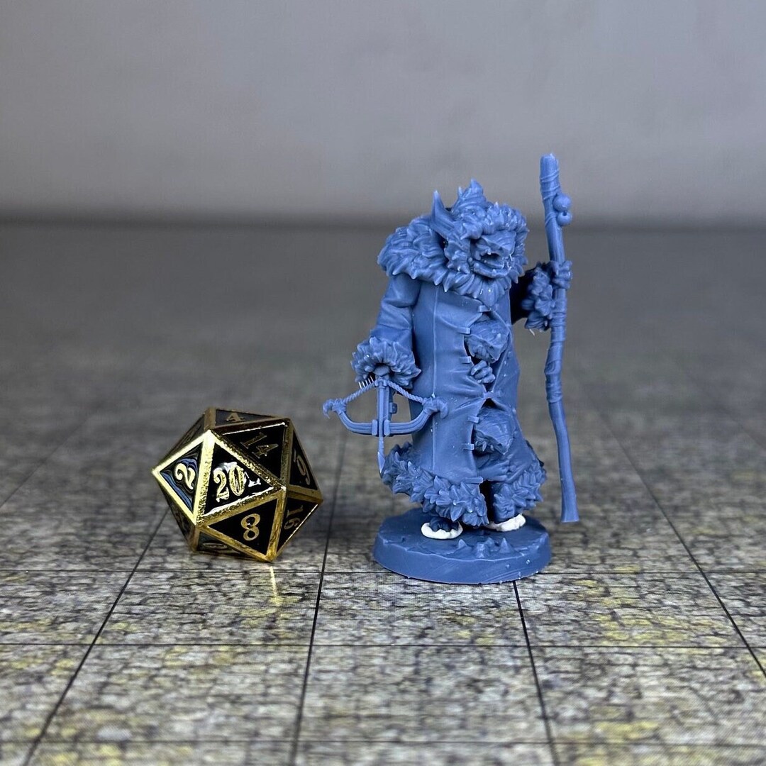 Kobold Stalker - Three Kobolds in a Trench Coat - Unpainted Miniature ...