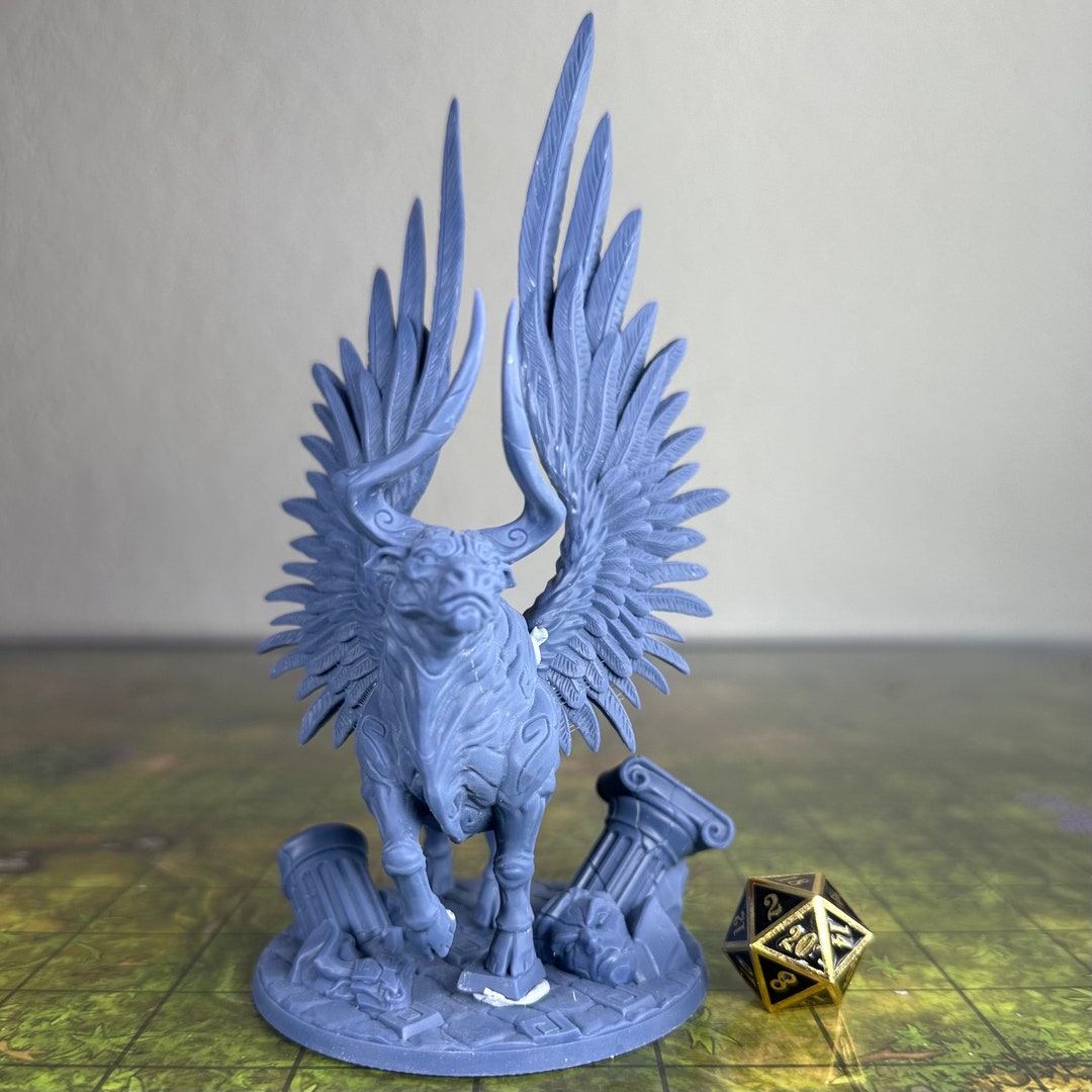 Celestial Bull, Knossus 32mm Scale, Gargantuan Creature Unpainted ...