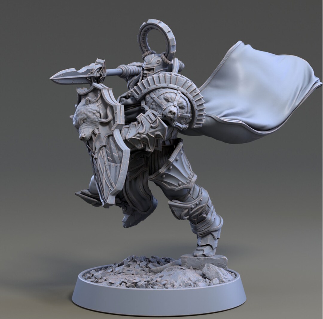 Roland Watcher Human Paladin Templars of the Northern Lights - Etsy