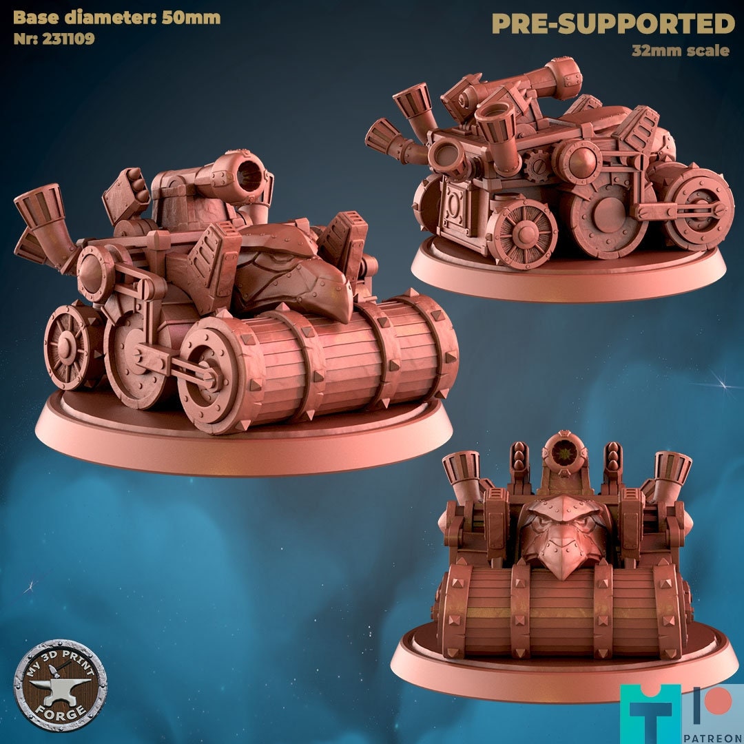 Siege Engine Unpainted Miniature - Etsy